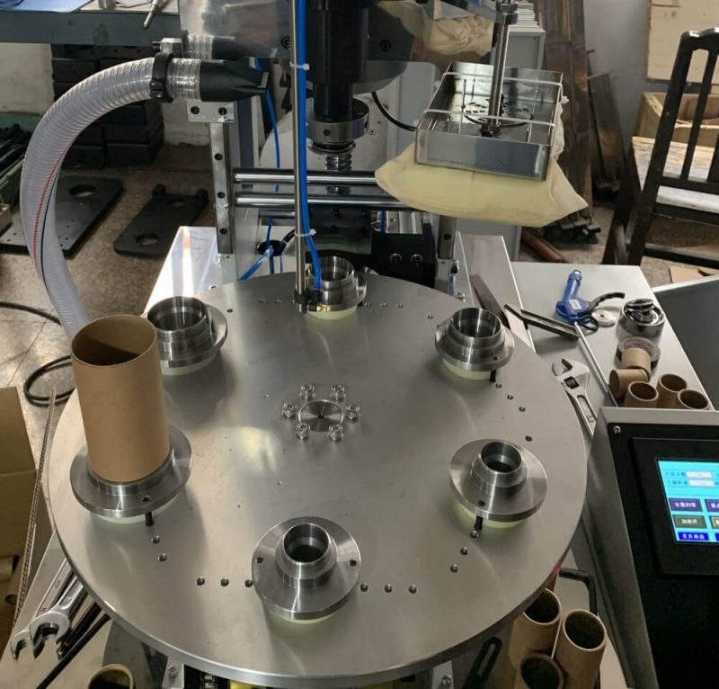 360 Degrees Paper Tube Curling Machine SY-CL6 - Paper Tube Round Box ...